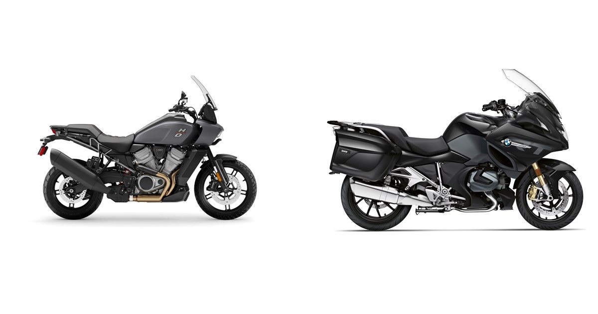 Motorrad Vergleich Harley-Davidson Pan America 1250 2024 vs. BMW R 1250 ...