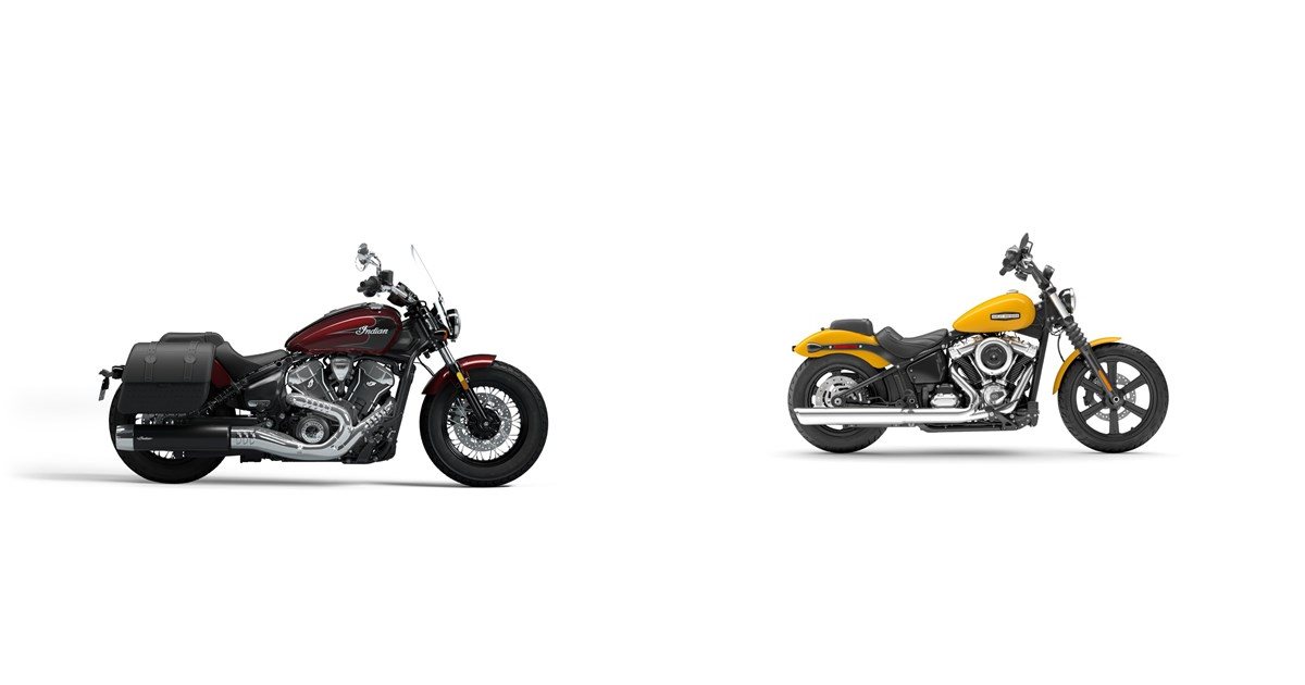 Motorrad Vergleich Indian Super Scout 2024 vs. Harley-Davidson Street ...