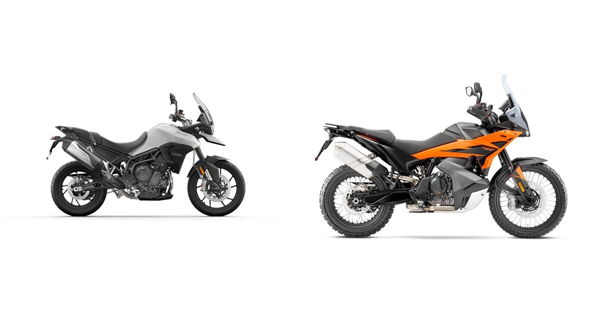 Triumph Tiger 900 2020 vs KTM 790 Adventure 2025