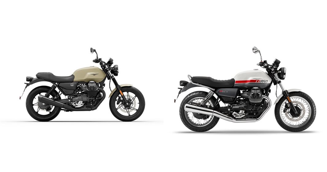 Motorrad Vergleich Moto Guzzi V7 Stone 2026 vs. Moto Guzzi V7 Special 2024