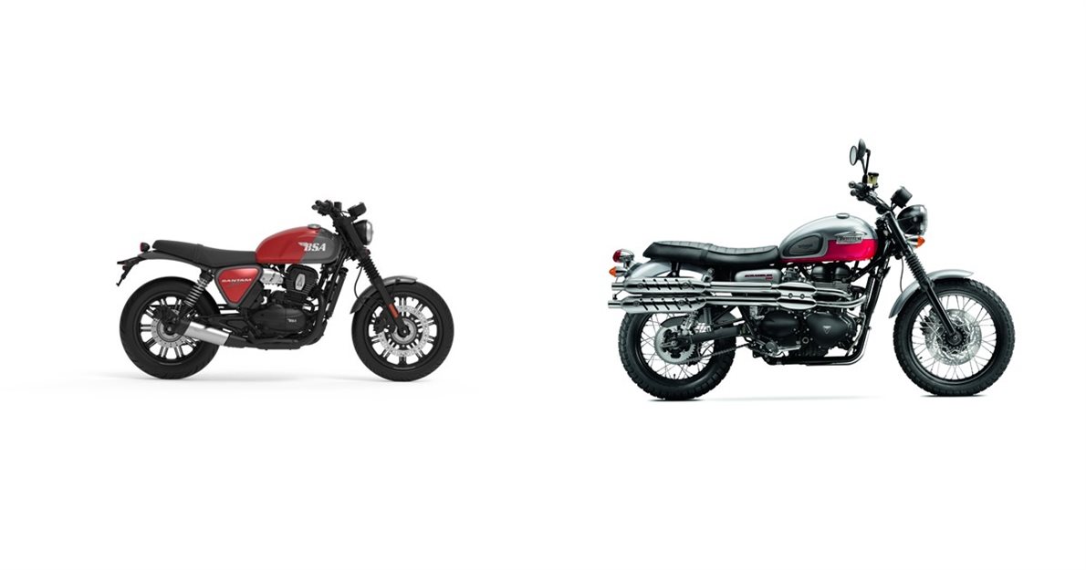 BSA Bantam 350 2026 vs Triumph Scrambler 2014