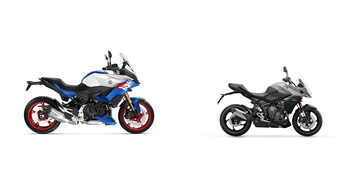 Motorrad Vergleich BMW F 900 XR 2026 vs. Triumph Tiger Sport 800 2025