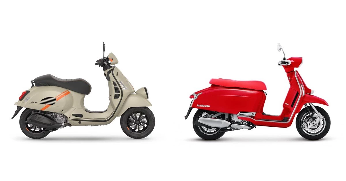 Vespa GTV 310 2025 vs Lambretta G-Special 350 2026