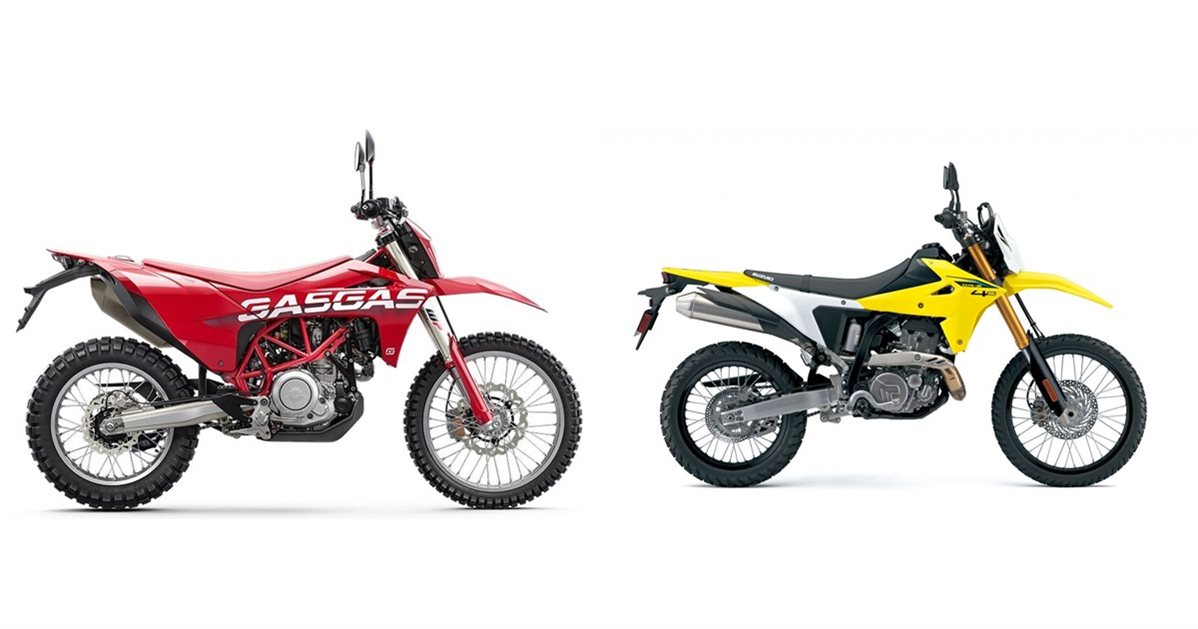 GASGAS ES 700 2024 vs Suzuki DR-Z4S 2026