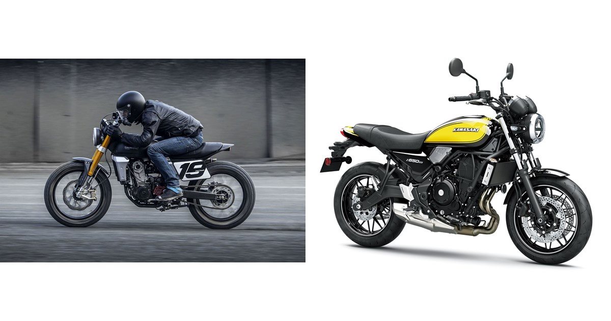 Fantic Caballero Flat Track 500 2020 vs Kawasaki Z650 RS 2025