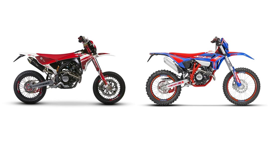 Motorrad Vergleich Fantic XMF 125 Competition 2023 vs. Beta RR 4T 125 R ...