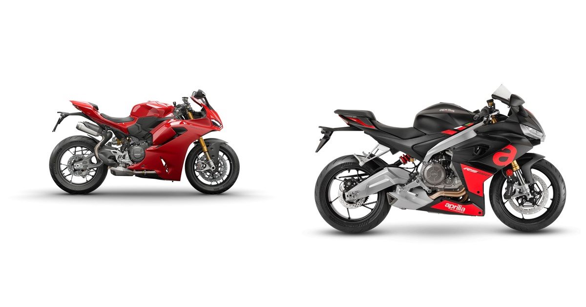 Ducati Panigale V2 S 2026 vs Aprilia RS 660 2024
