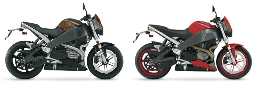 Motorrad Vergleich Buell Lightning XB 12 S 2008 vs. Buell Lightning ...