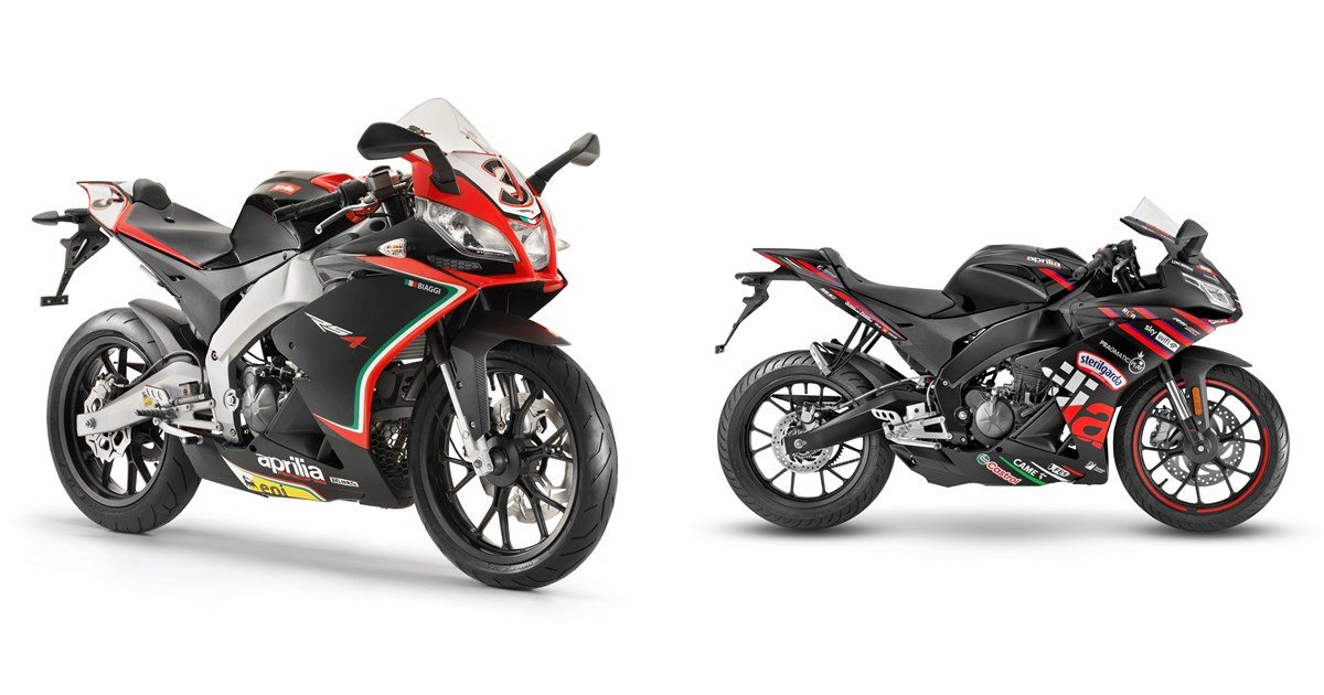 Aprilia RS4 125 2014 vs Aprilia RS 125 GP Replica 2026