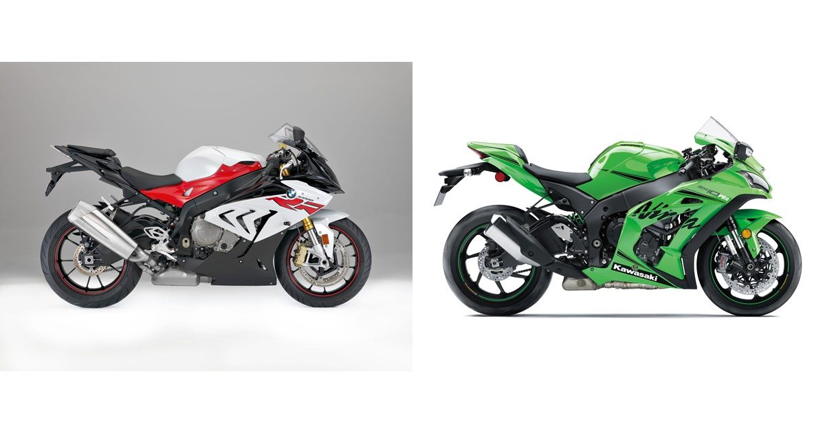 Comparaison des motos BMW S 1000 RR 2018 VS. Kawasaki Ninja ZX-10RR 2019