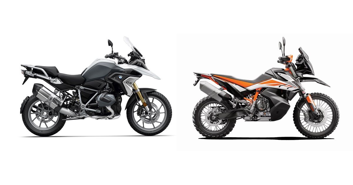 BMW R 1250 GS 2021 vs KTM 790 Adventure R 2020