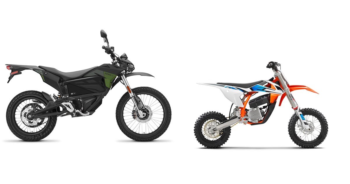 Motorrad Vergleich Zero FX 2021 vs. KTM SX-E 5 2022