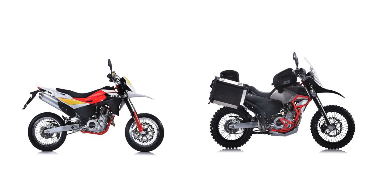 SWM SM 650 R 2016 vs SWM Super Dual 650 2018