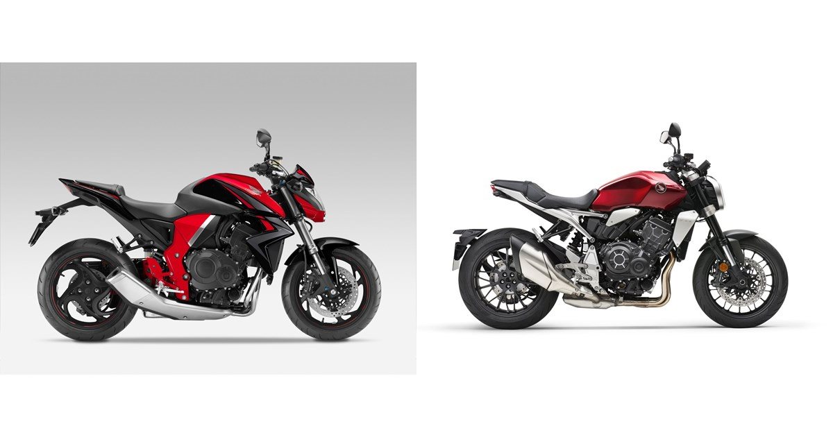 Honda CB 1000 R 2015 vs Honda CB 1000 R 2021
