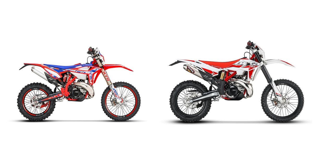 Motorrad Vergleich Beta RR 300 Racing 2020 vs. Beta RR 300 2T 2019