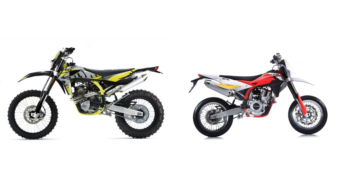 SWM RS 500 R 2020 vs SWM SM 500 R 2018
