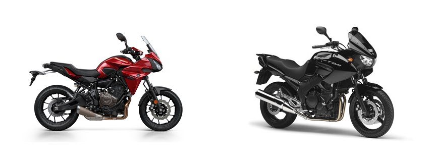 Yamaha Tracer 700 2018 vs Yamaha TDM 900 2012
