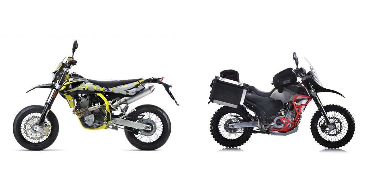SWM SM 500 R 2020 vs SWM Super Dual 650 2018