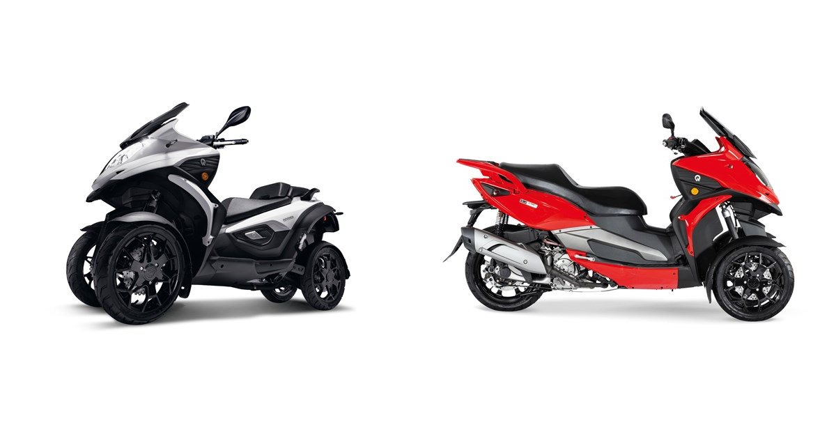 Motorrad Vergleich Quadro Vehicles QOODER 2020 vs. Quadro Vehicles Qv3 2020