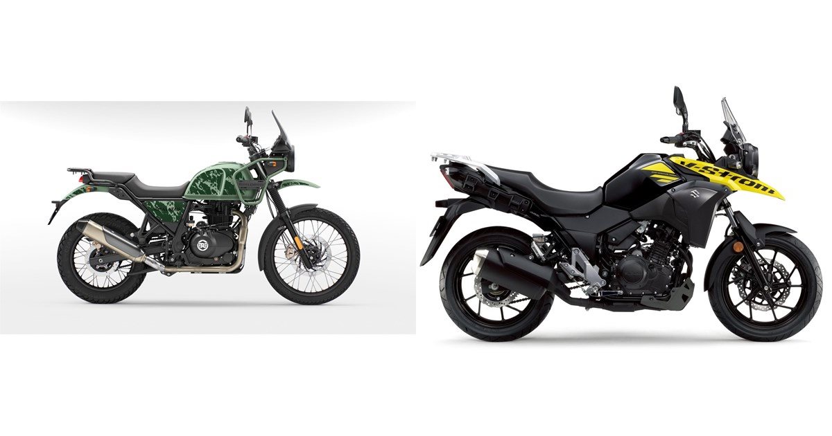Royal Enfield Himalayan 2021 vs Suzuki V-Strom 250 2017