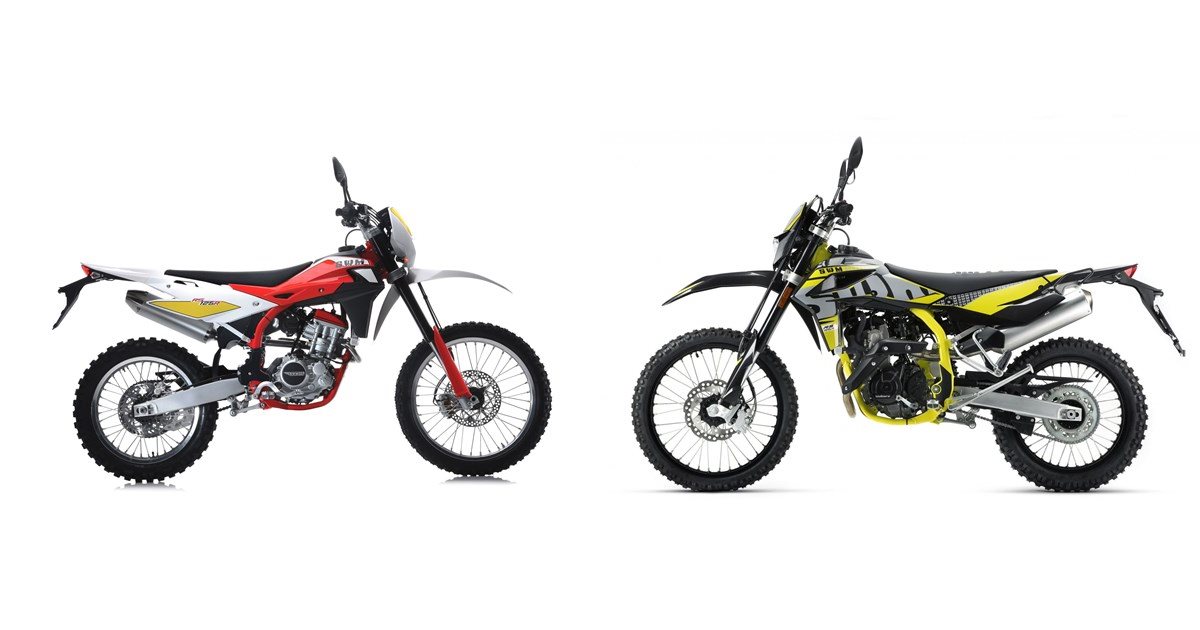 Motorrad Vergleich SWM RS 125 R 2017 vs. SWM RS 125 R 2020