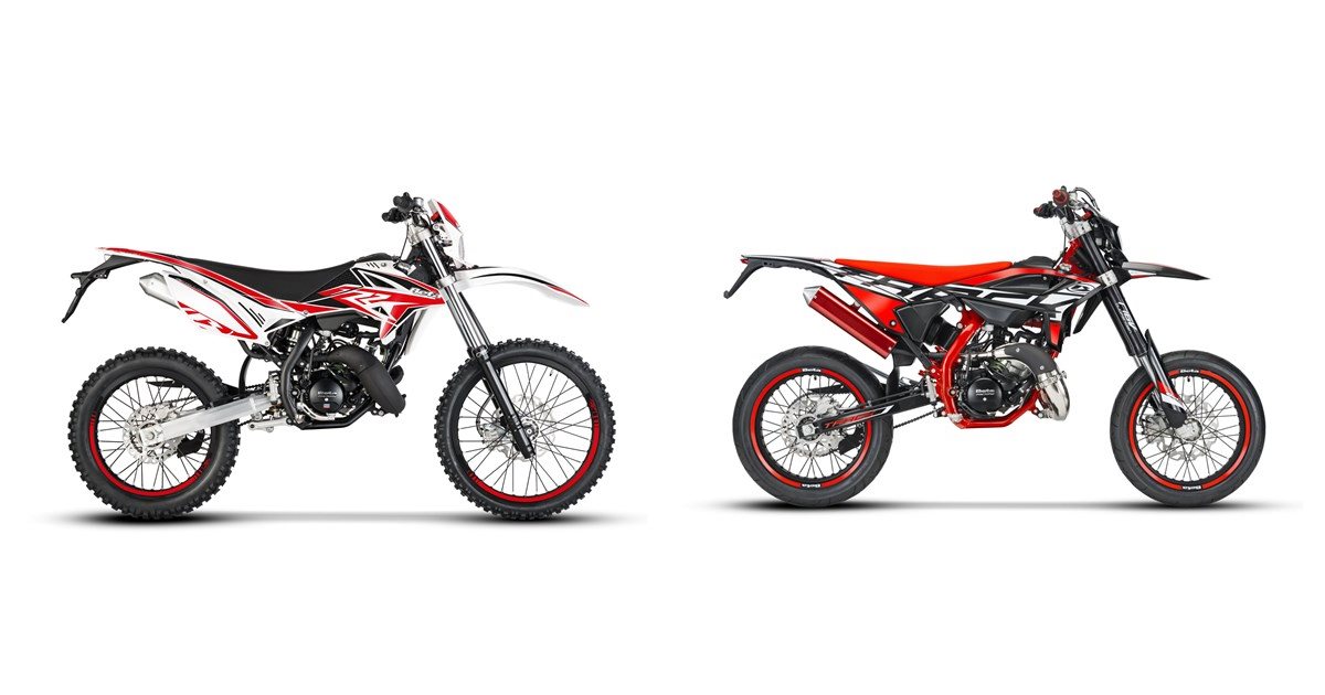 Motorrad Vergleich Beta RR 50 Sport 2020 vs. Beta RR 50 Motard Track 2021