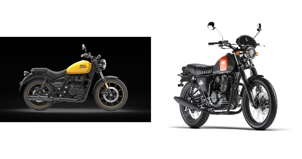 Royal Enfield Meteor 350 Fireball 2021 vs Mash Scrambler 400 2018