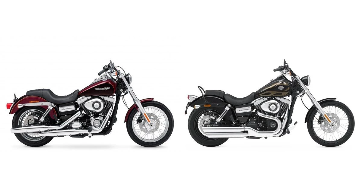 Harley-Davidson Dyna Super Glide Custom FXDC 2014 vs Harley-Davidson ...