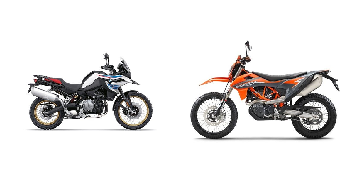 Motorrad Vergleich BMW F 850 GS 2021 vs. KTM 690 Enduro R 2022