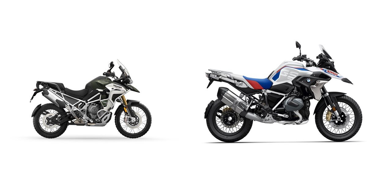 Triumph Tiger 1200 Rally Explorer 2022 vs BMW R 1250 GS Adventure 2022