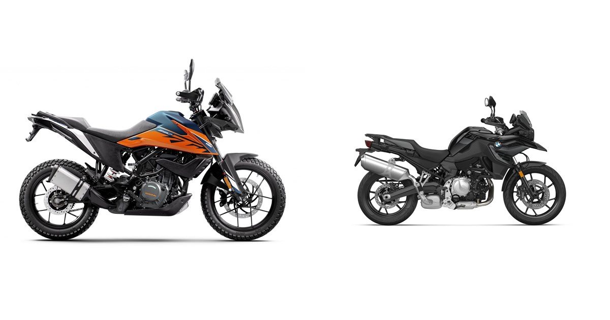 KTM 390 Adventure 2022 vs BMW F 750 GS 2022
