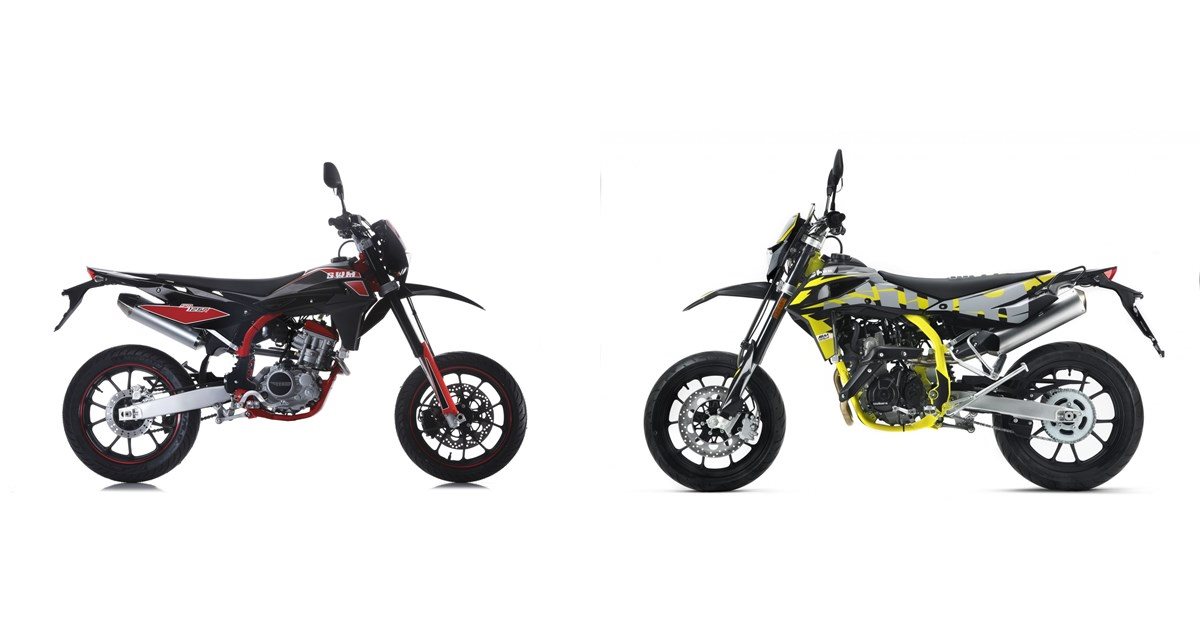 Motorrad Vergleich SWM SM 125 R 2018 vs. SWM SM 125 R 2020