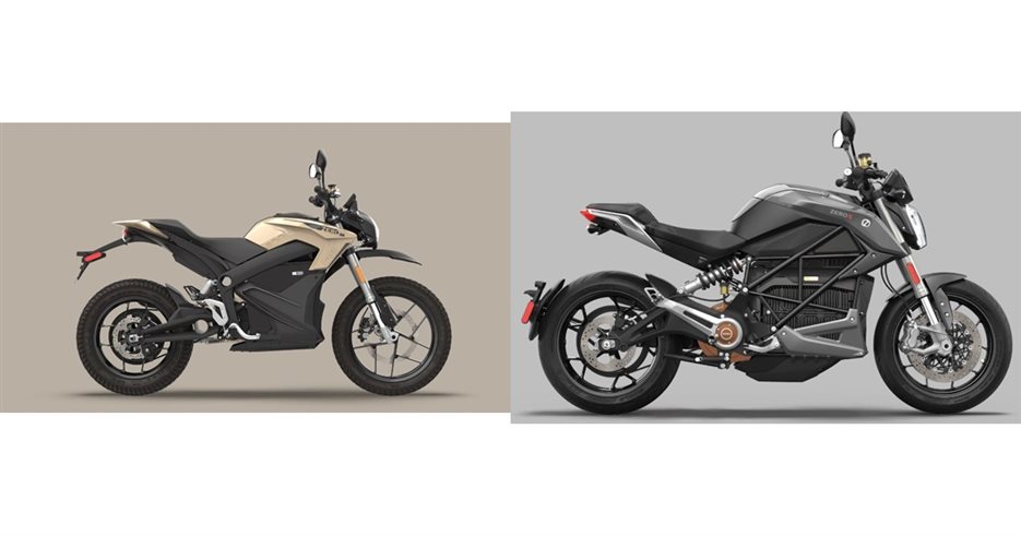 Motorrad Vergleich Zero DS 2022 vs. Zero SR 2022