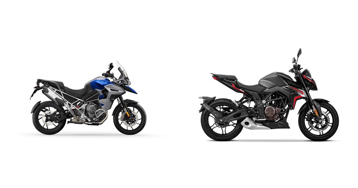 Triumph Tiger 1200 GT Explorer 2022 vs Voge 300R 2022