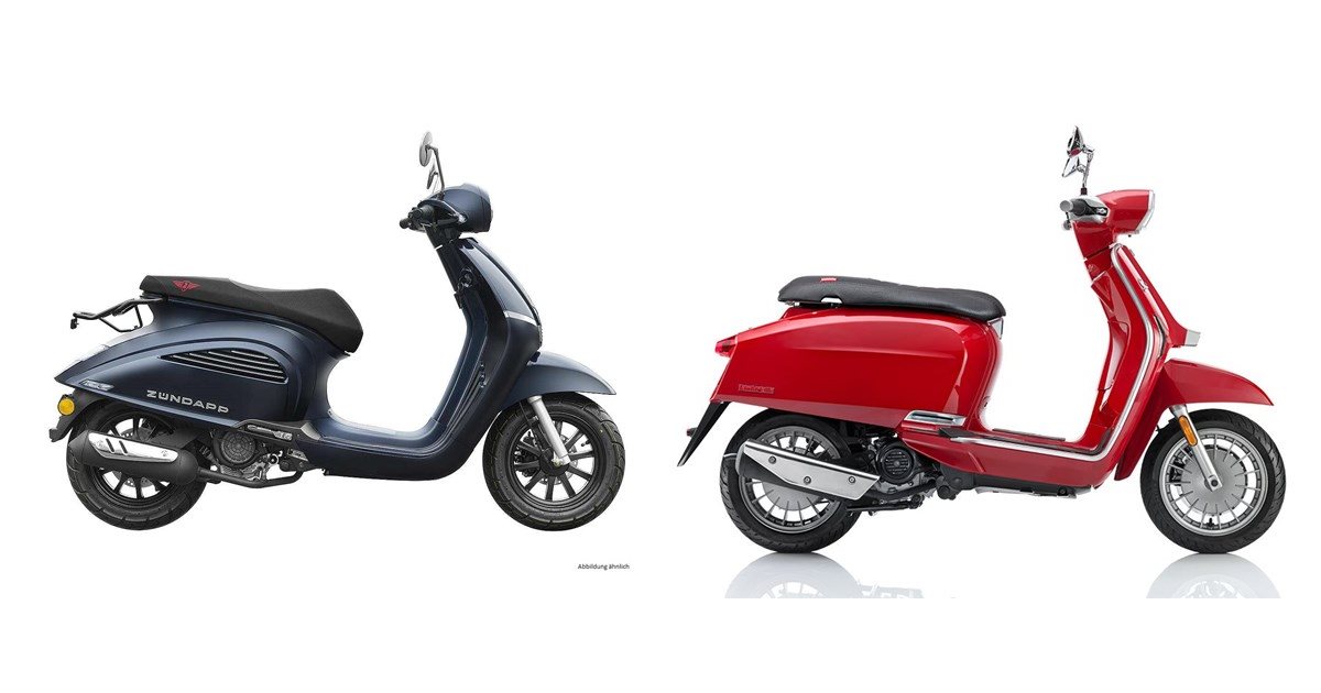 Zündapp Bella R 50 2020 vs Lambretta V50 Special 2022