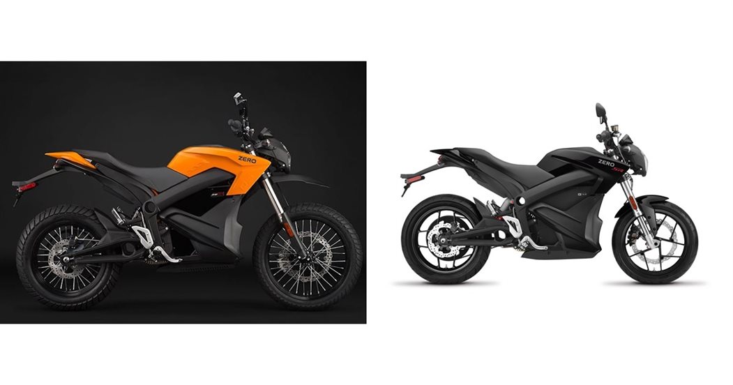 Motorrad Vergleich Zero DS 2014 vs. Zero SR 2019