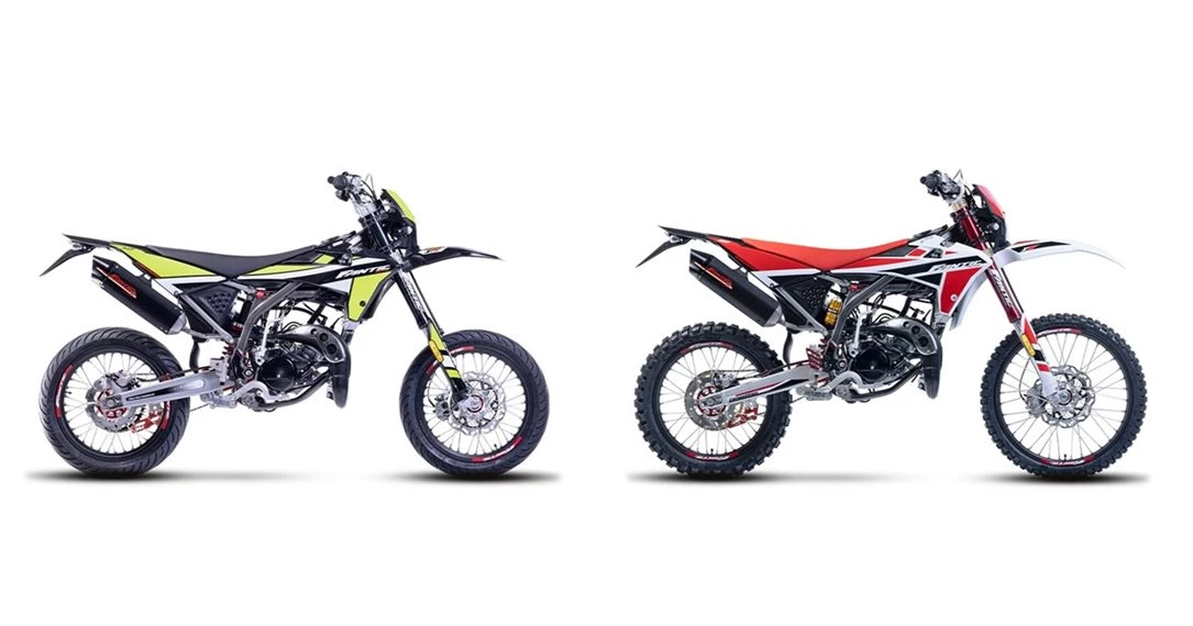 Fantic XM 50 Performance 2022 vs Fantic XE 50 Competition 2022