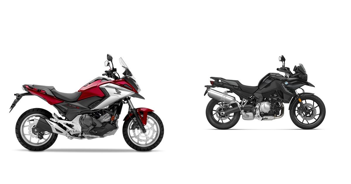 Motorrad Vergleich Honda NC750X DCT 2018 vs. BMW F 750 GS 2022