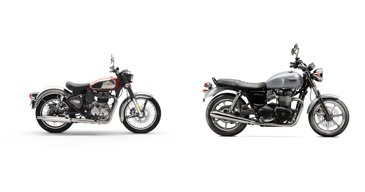 Royal Enfield Classic 350 2022 vs Triumph Bonneville 2015