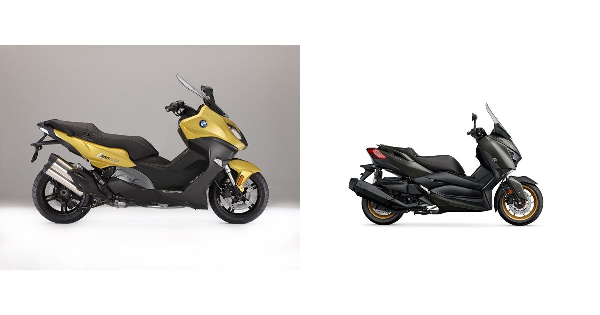 Motorrad Vergleich BMW C 650 Sport 2019 vs. Yamaha XMAX 400 Tech MAX 2020