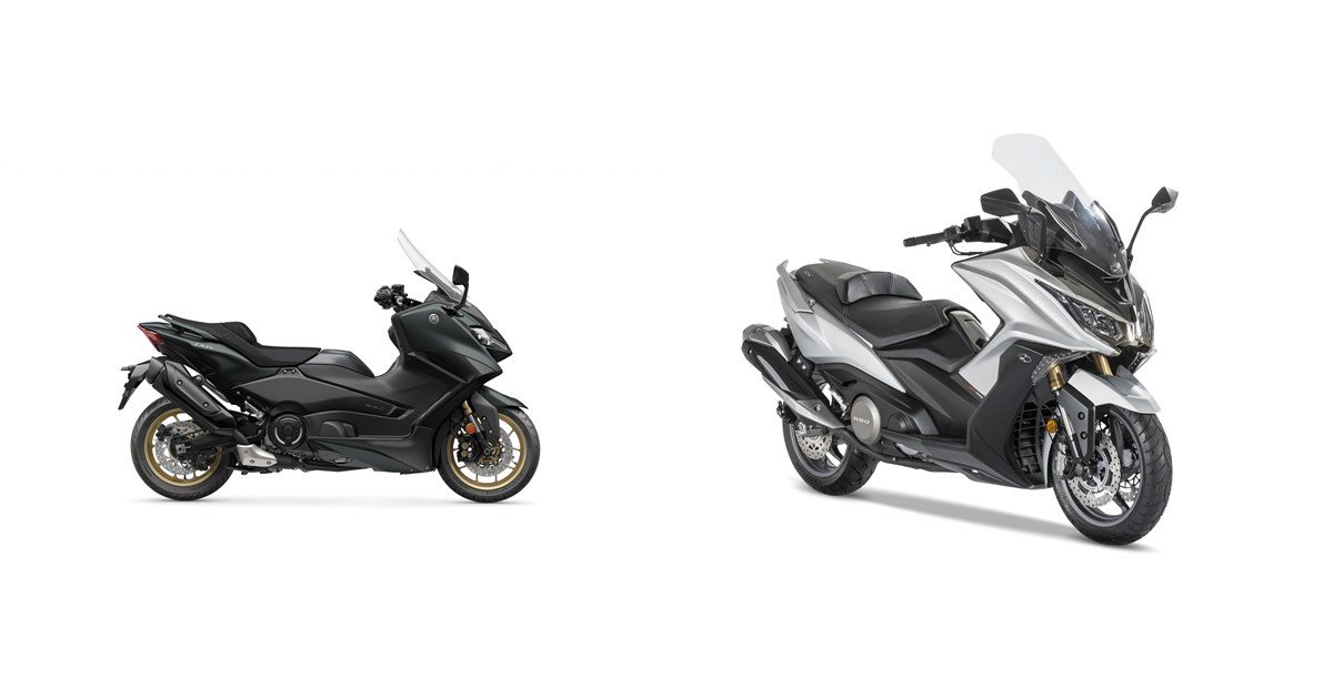 Yamaha TMAX Tech MAX 2022 vs Kymco AK 550i ABS 2021