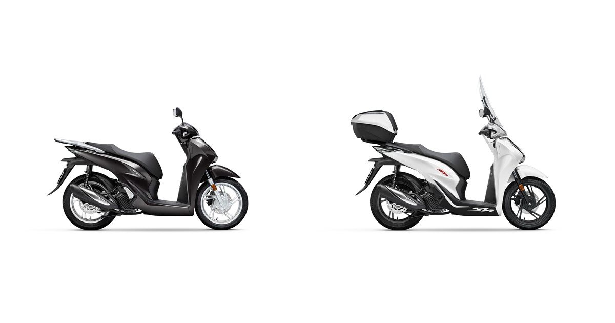 Honda SH150i 2020 vs Honda SH125i 2022