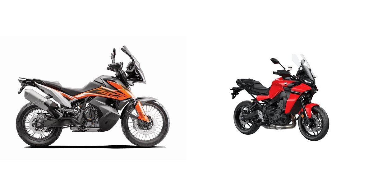 KTM 790 Adventure 2019 vs Yamaha Tracer 9 2022