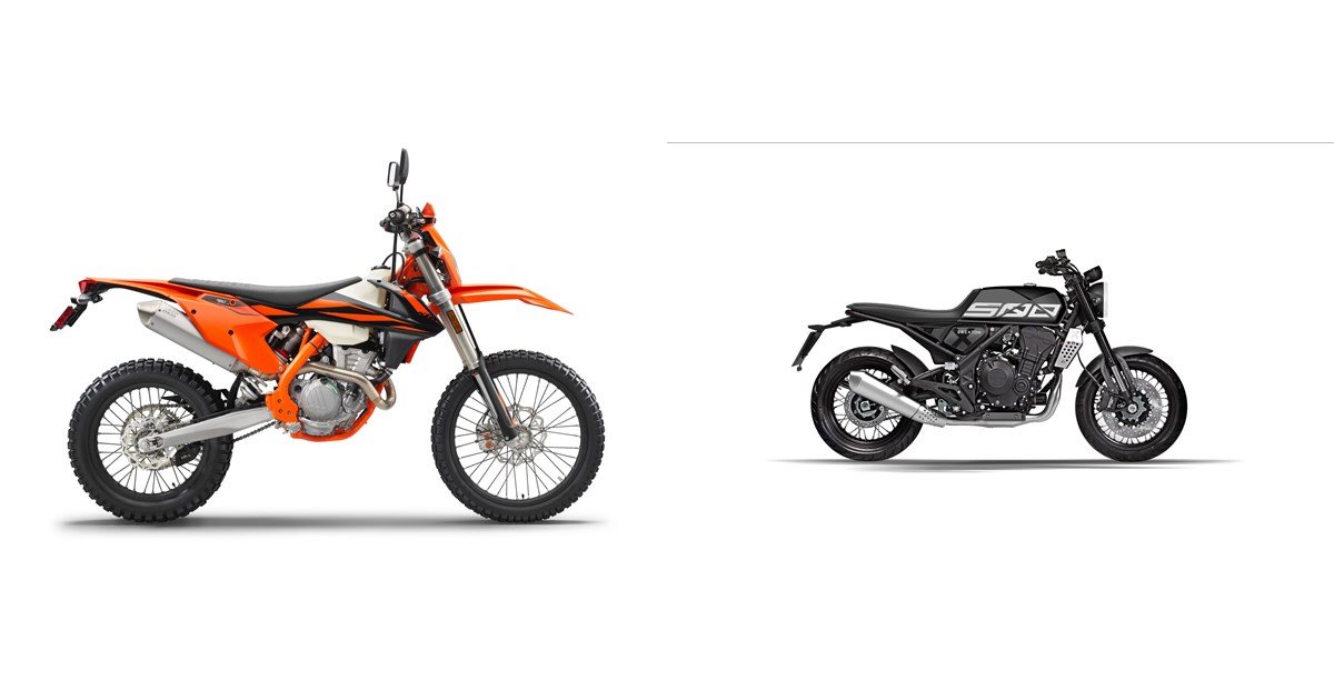 KTM 350 EXC-F 2019 vs Brixton Crossfire 500 X 2022