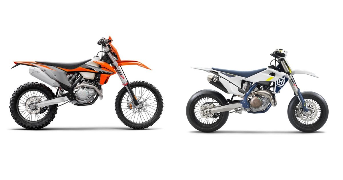 KTM 450 EXC-F 2021 vs Husqvarna FS 450 2022