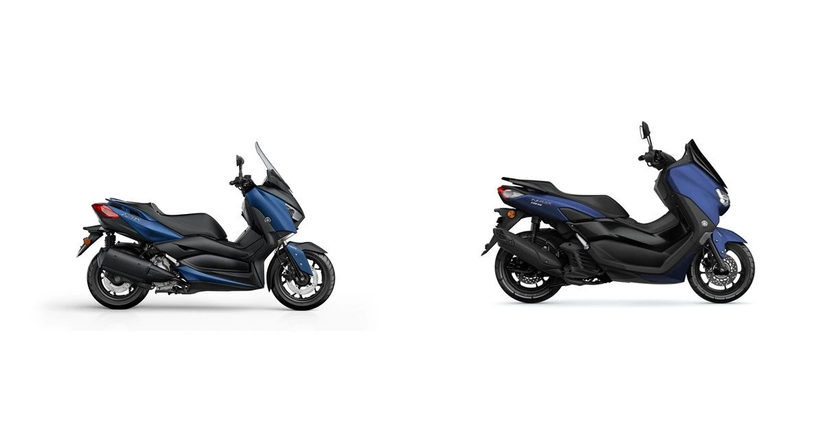 Yamaha XMAX 300 2019 vs Yamaha NMAX 155 2021