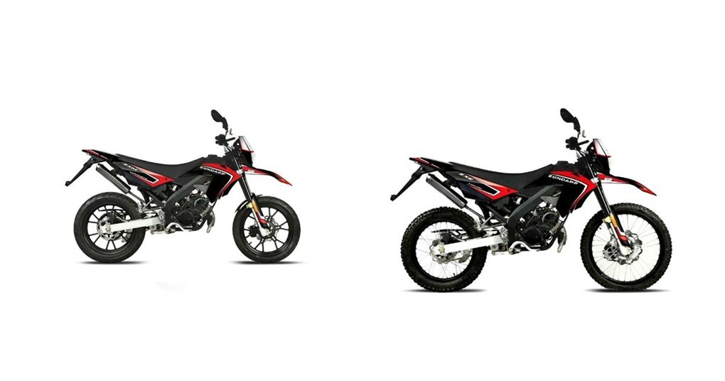 Motorrad Vergleich Zündapp ZXE 50 2019 vs. Zündapp ZXM 50 2020