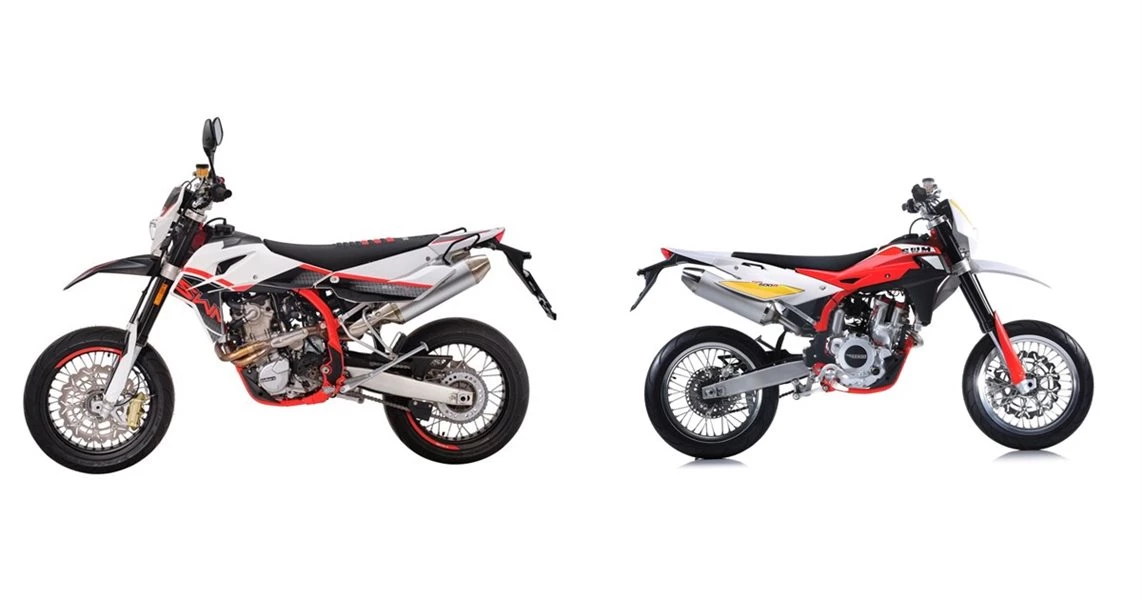 Motorrad Vergleich SWM SM 500 R 2022 vs. SWM SM 500 R 2018