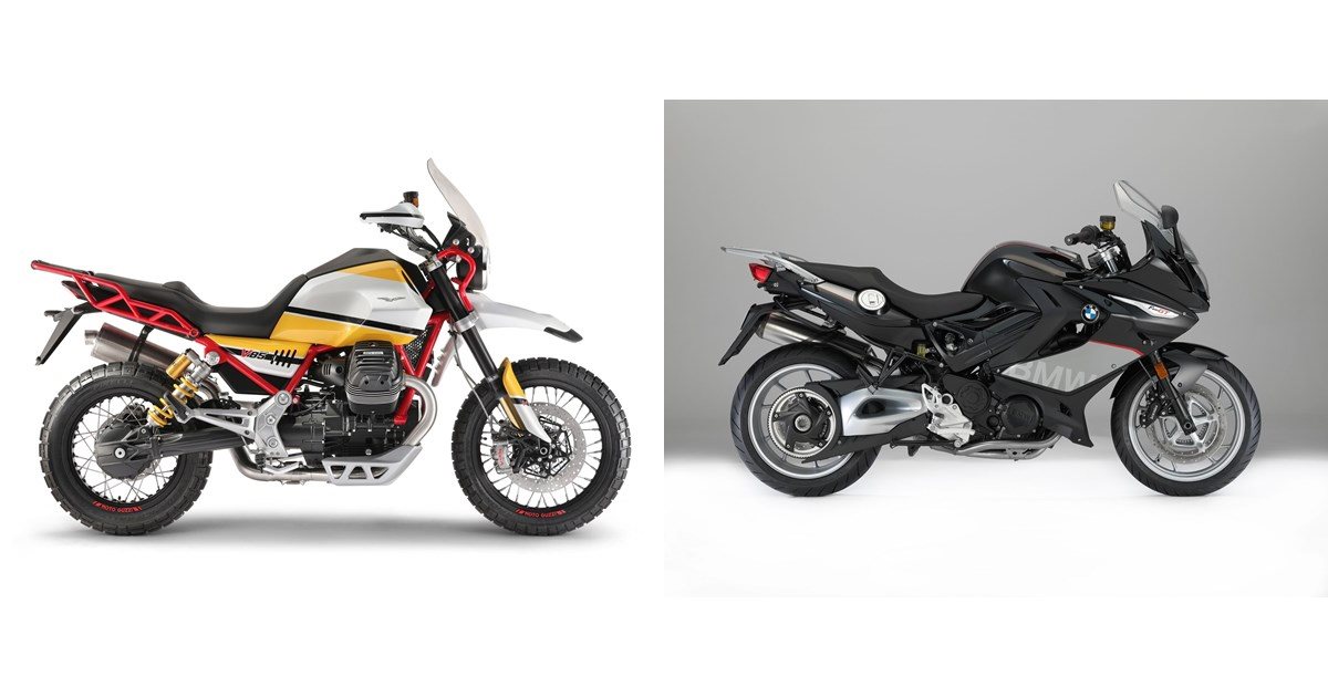 Motorrad Vergleich Moto Guzzi V85 TT 2020 vs. BMW F 800 GT 2019