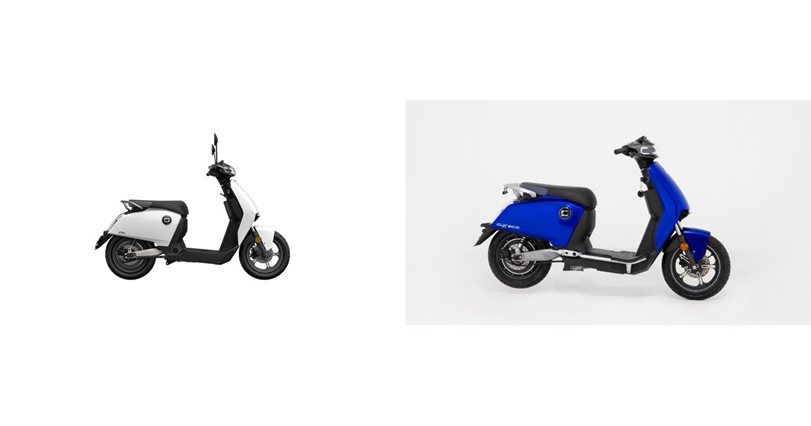 Motorrad Vergleich Super Soco CUX 2020 vs. Super Soco CUx ECO 2022